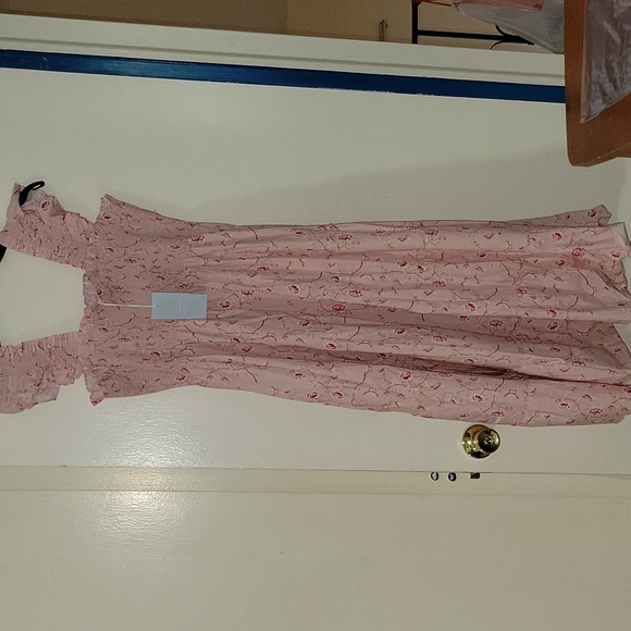 Hill House | Dresses | Bridgerton X Hill House Home X Phenomenal Ellie Nap Dress Pink Floral Xl ...